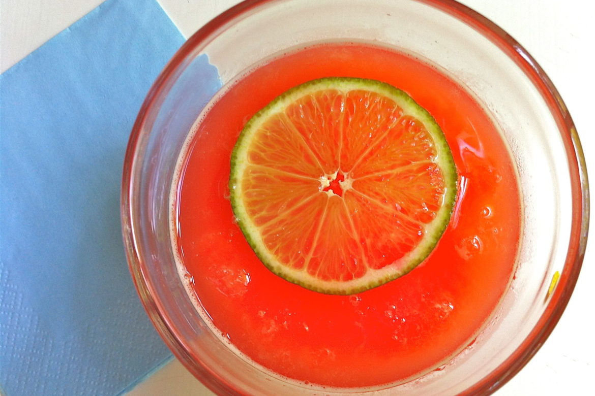 Strawberry Slushy Punch – The Fountain Avenue Kitchen