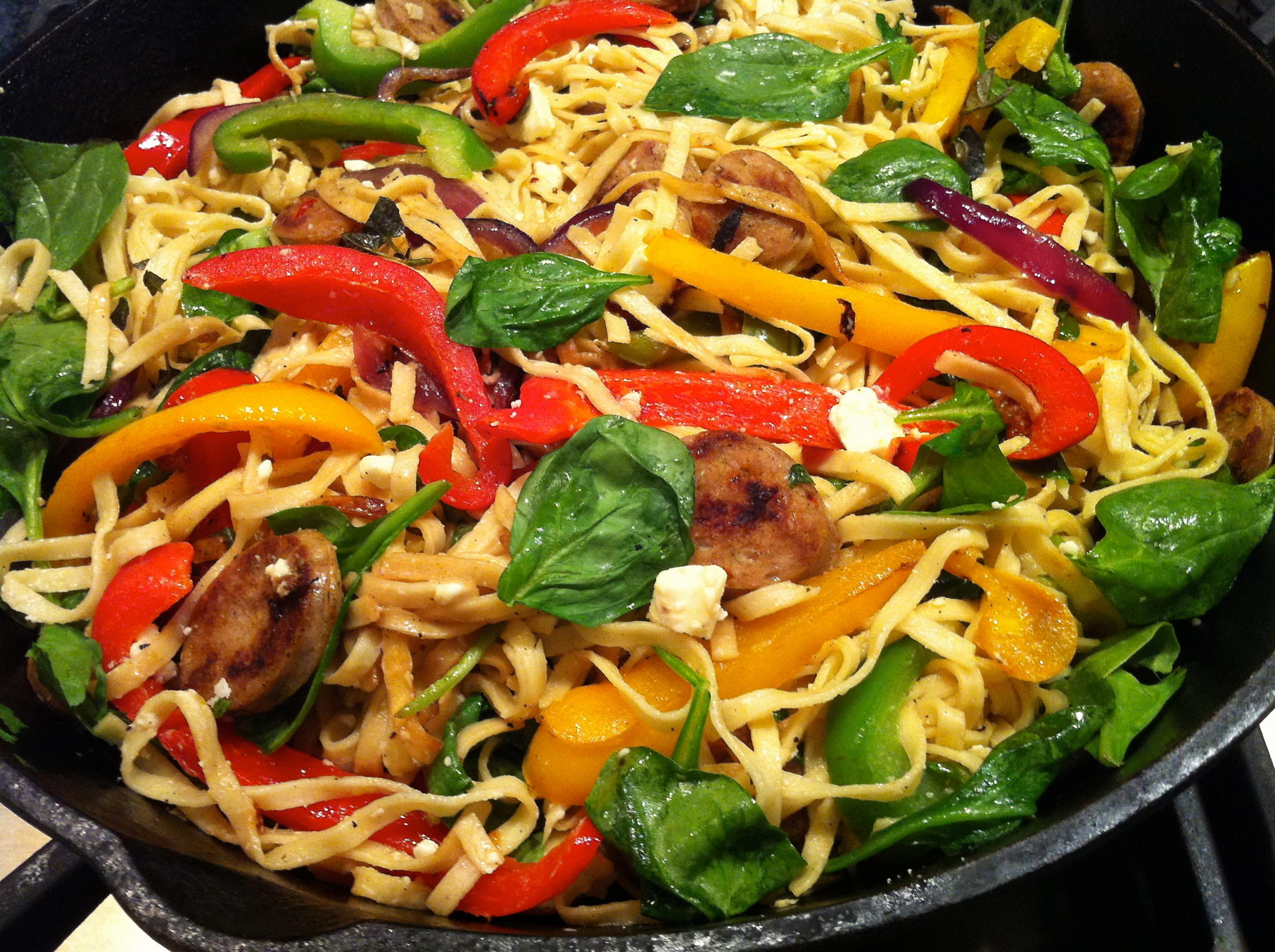 Greek Pasta Skillet - Fountain Avenue Kitchen