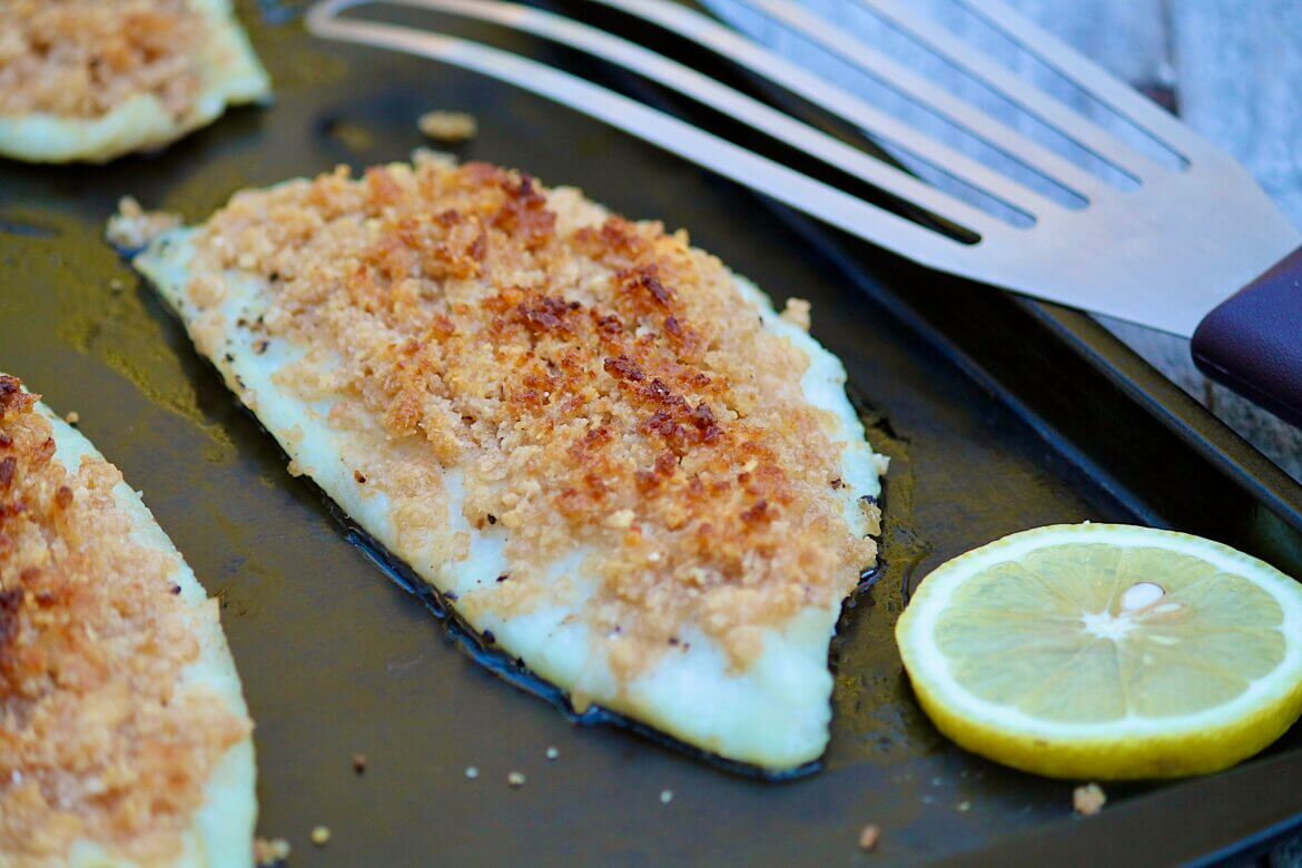 Crispy Parmesan Flounder – The Fountain Avenue Kitchen