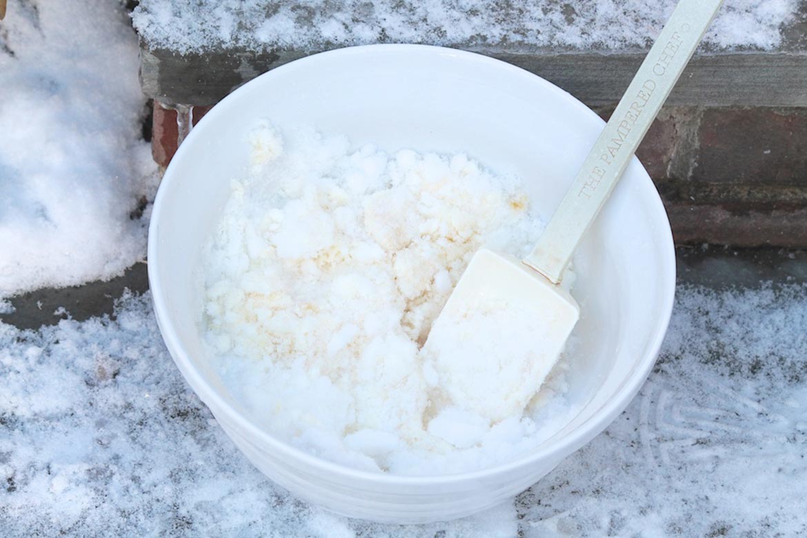 Snow Cream – The Fountain Avenue Kitchen
