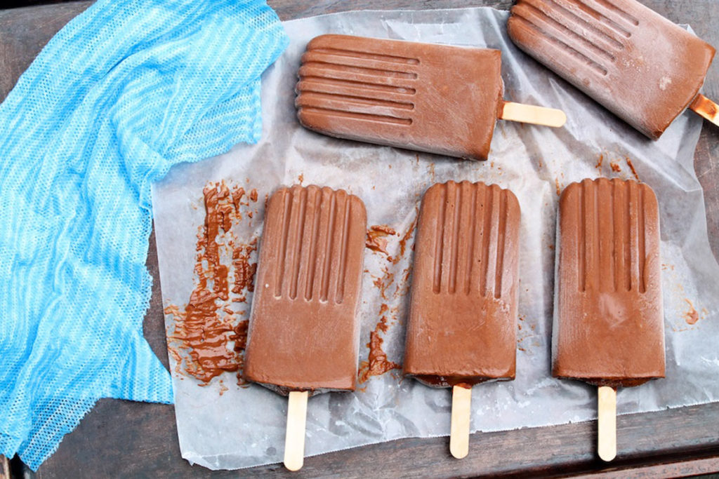 Deep Dark Chocolate Fudgesicles with Greek Yogurt – The Fountain Avenue ...