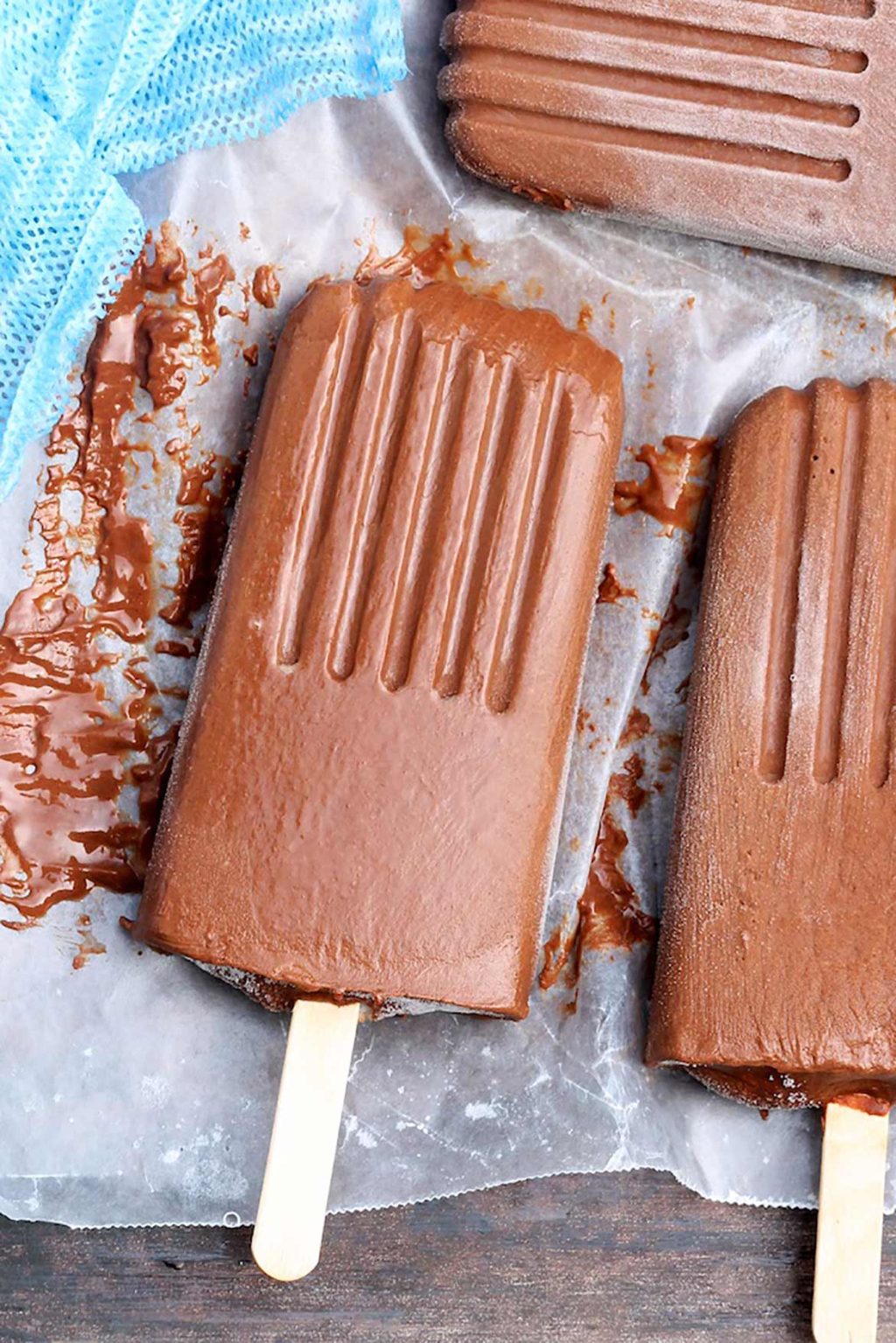 Deep Dark Chocolate Fudgesicles with Greek Yogurt – The Fountain Avenue ...