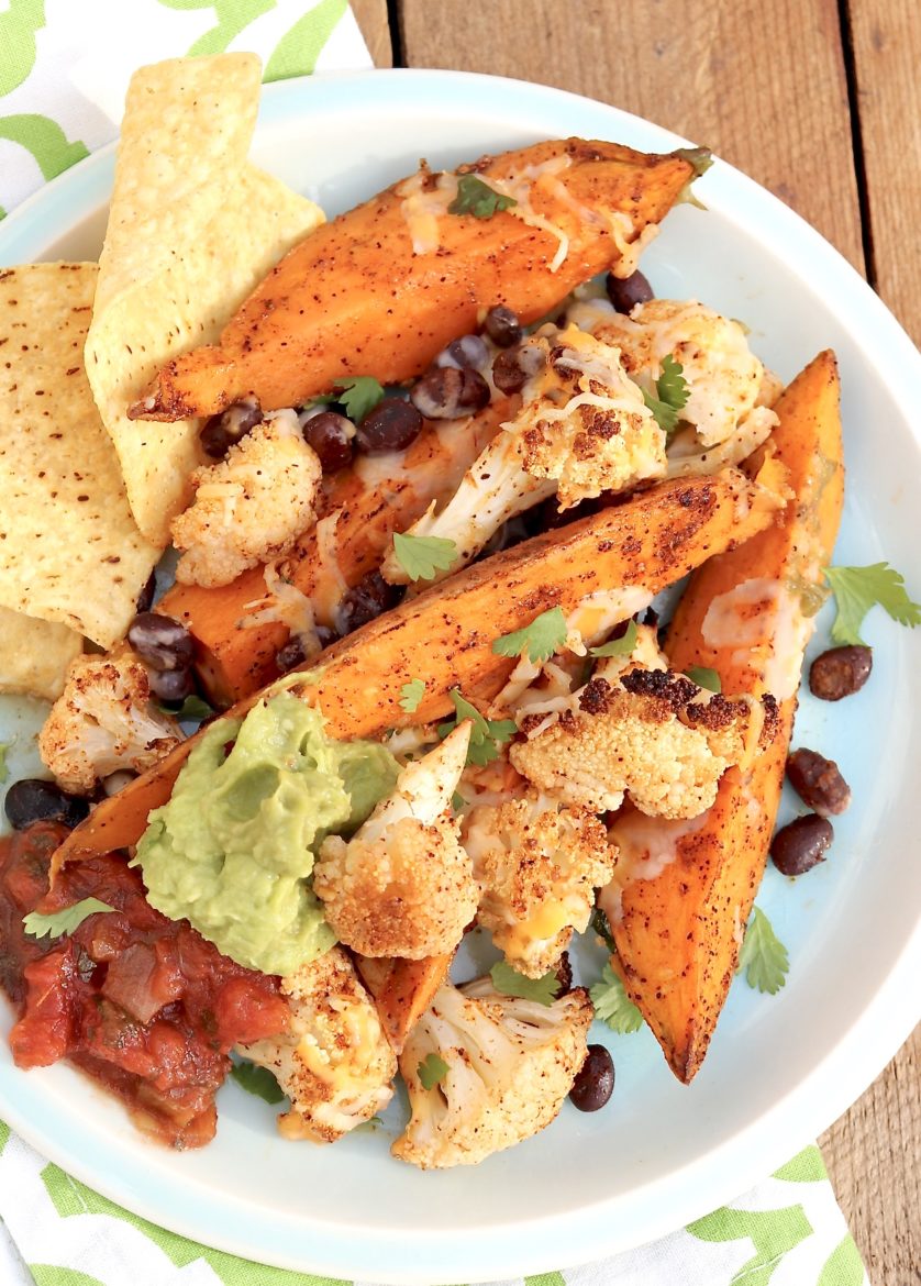 Roasted Veggie “Nachos” – The Fountain Avenue Kitchen