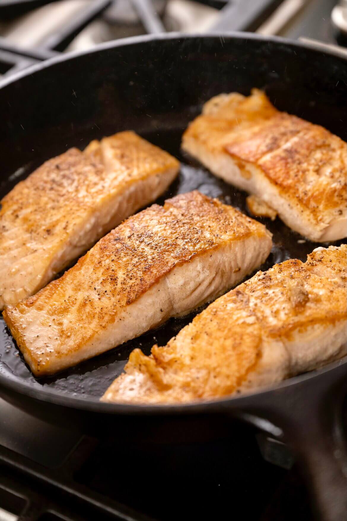 Restaurant-Style Pan Seared Salmon – The Fountain Avenue Kitchen
