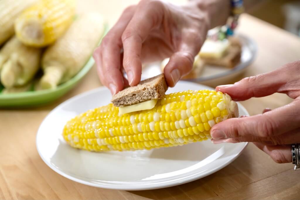 The Best Way to Butter Corn on the Cob - Fountain Avenue Kitchen
