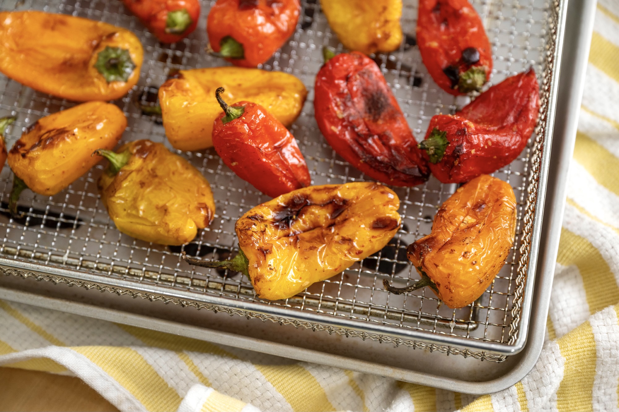 Air Fryer Mini Peppers Recipe - Fountain Avenue Kitchen