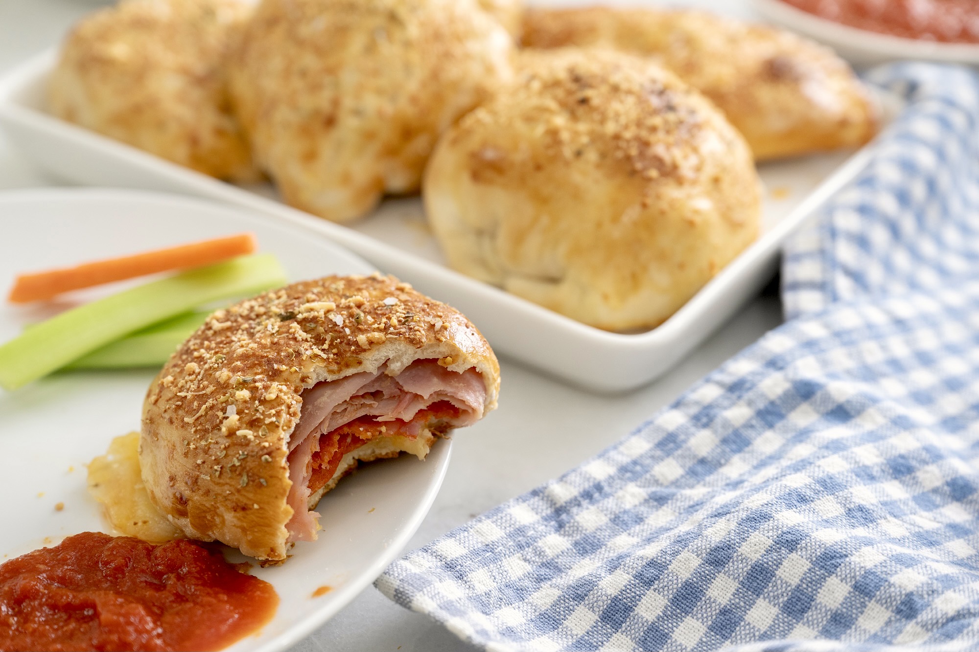 Stromboli Bombs or Mini Calzones - Fountain Avenue Kitchen