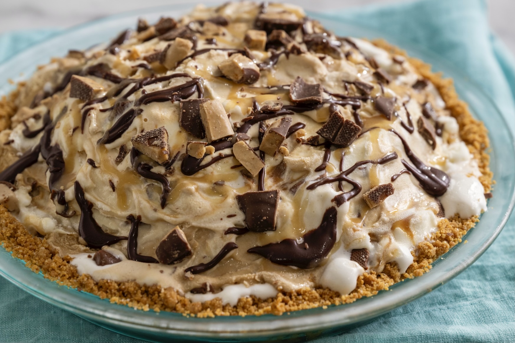 Salted Caramel Coffee Heath Bar Ice Cream Pie Recipe - Fountain Avenue ...